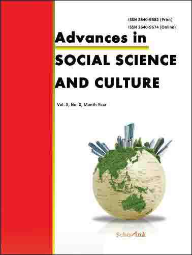 Advances in Social Science and Culture(ASSC)