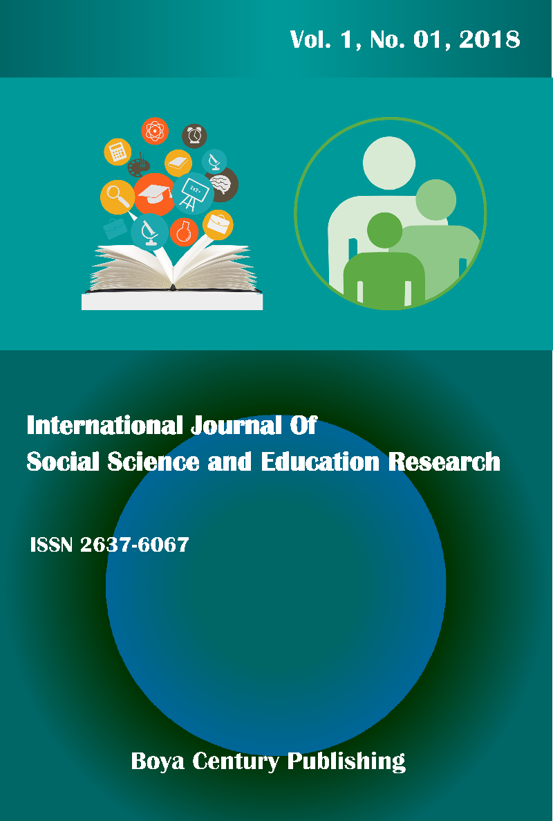 International Journal of Social Science and Education Research（IJSSER）